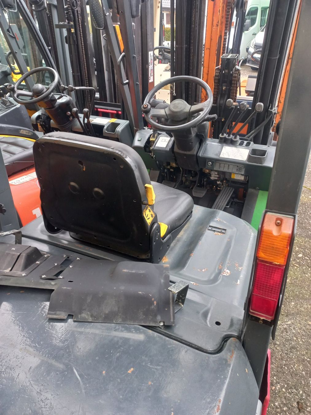 Stapler 2,5T Dieselstapler Stapler Toyota 7FG 25 SAS HH 6,0m (Gebraucht ...