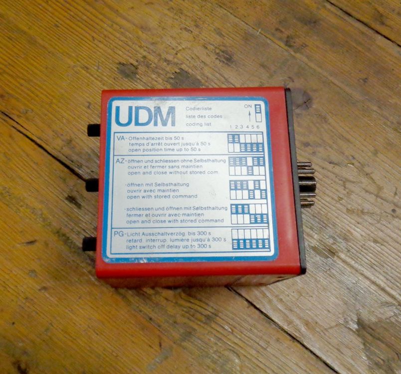 Steuergerät Control unit GILGEN UDM 86 "A" (Gebraucht) in für CHF 200 ...