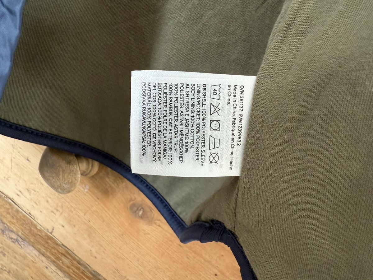 Veste en tissus Teddy bear neuve, taille 9 mois (74cm) (Neuf avec ...