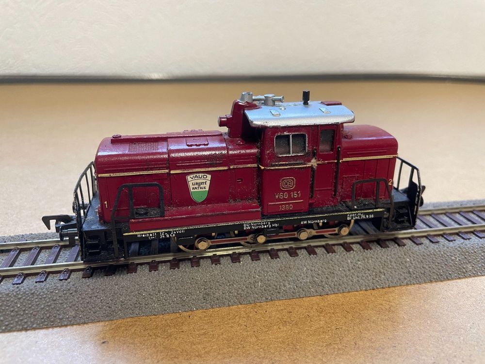 Fleischmann V60 151 der DB (Gebraucht) in Wilderswil für CHF 50 – mit ...
