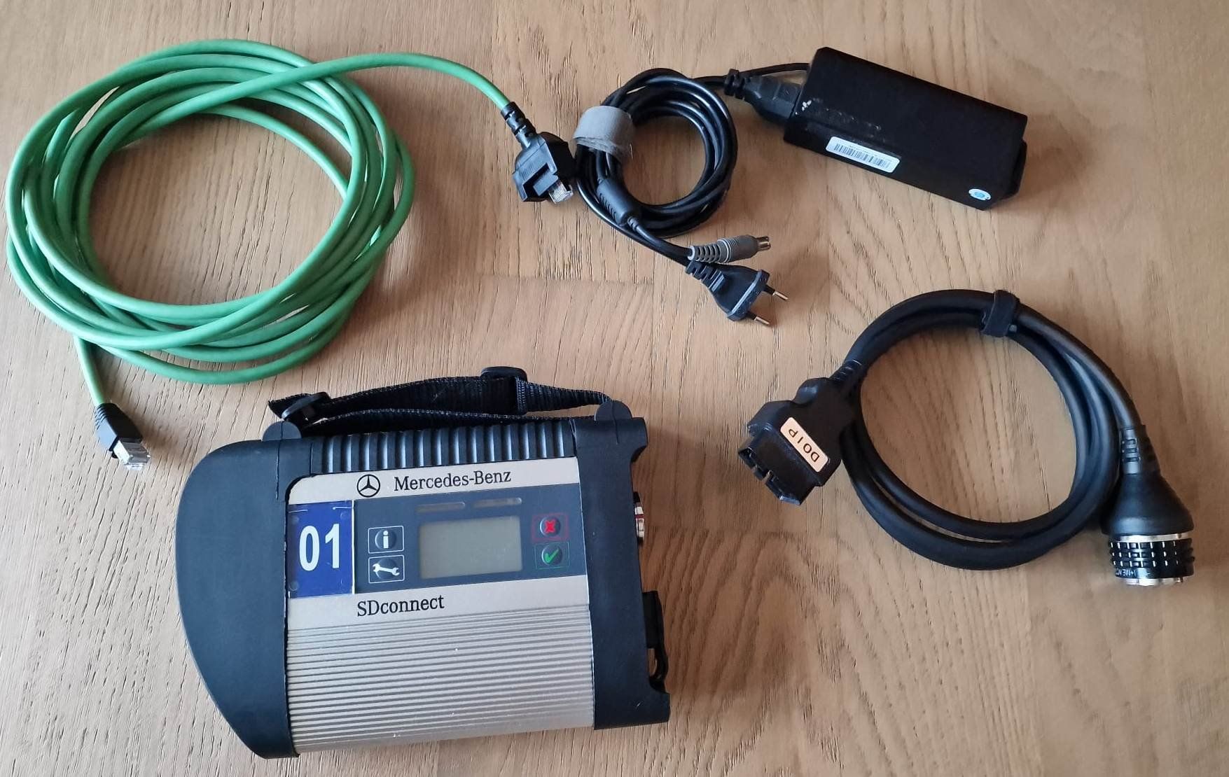 MB SD Star XENTRY C4 inkl. Diagnose PC Benz OBD2 Set Service (Gebraucht ...