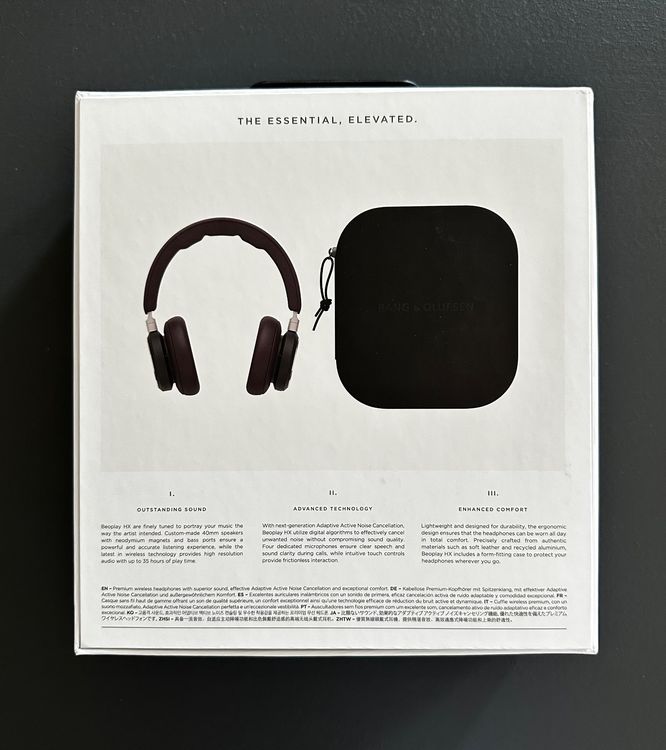 Bang & Olufsen HX Dark Maroon Headset (Neu (gemäss Beschreibung)) in ...