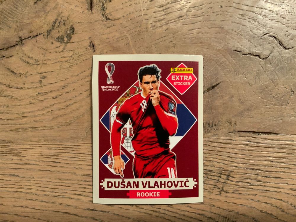Panini Extra Sticker Dusan Vlahovic | Kaufen auf Ricardo