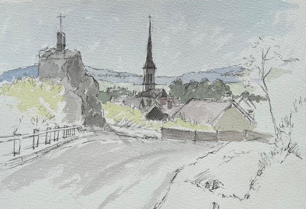 Hans LANZ, Damprichard Aquarell (Gebraucht) in Zürich für CHF 5 – mit ...