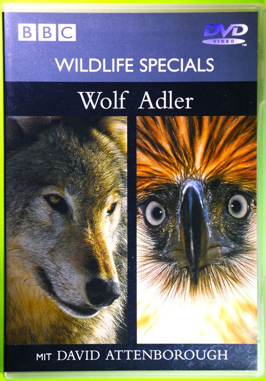 WOLF / ADLER (2 FILME) / BBC WILDLIFE SPEZIAL / ATTENBOROUGH (Neu ...