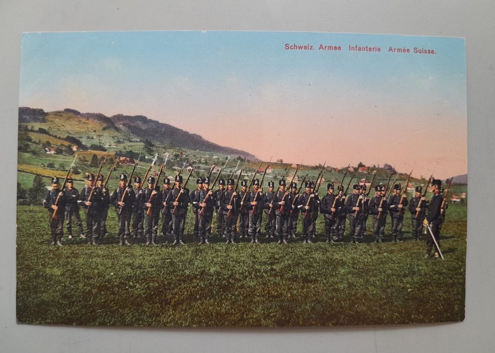 AK Militär Infanterie Schweizer Armee Armée Suisse militaire | Kaufen auf Ricardo