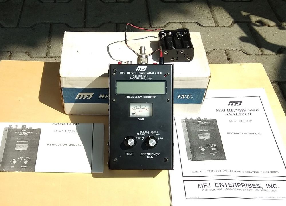 HF/VHF SWR Analyzer MFJ-249 1.8MHz-170MHz (Gebraucht) in Matten (St ...