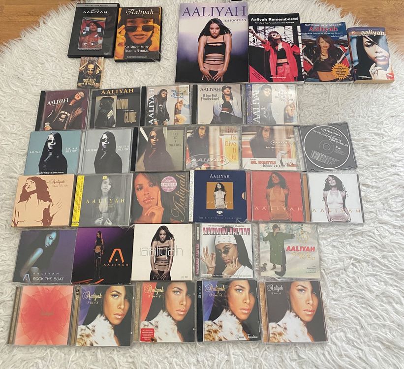 Aaliyah († 2001) Sammlung - teilweise originalverpackt (Gebraucht) in ...