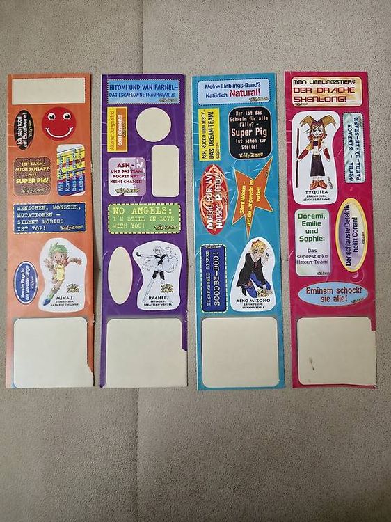 Kids Zone Sticker Dragon Ball Z Yu-Gi-Oh Beyblade (Gebraucht) in ...