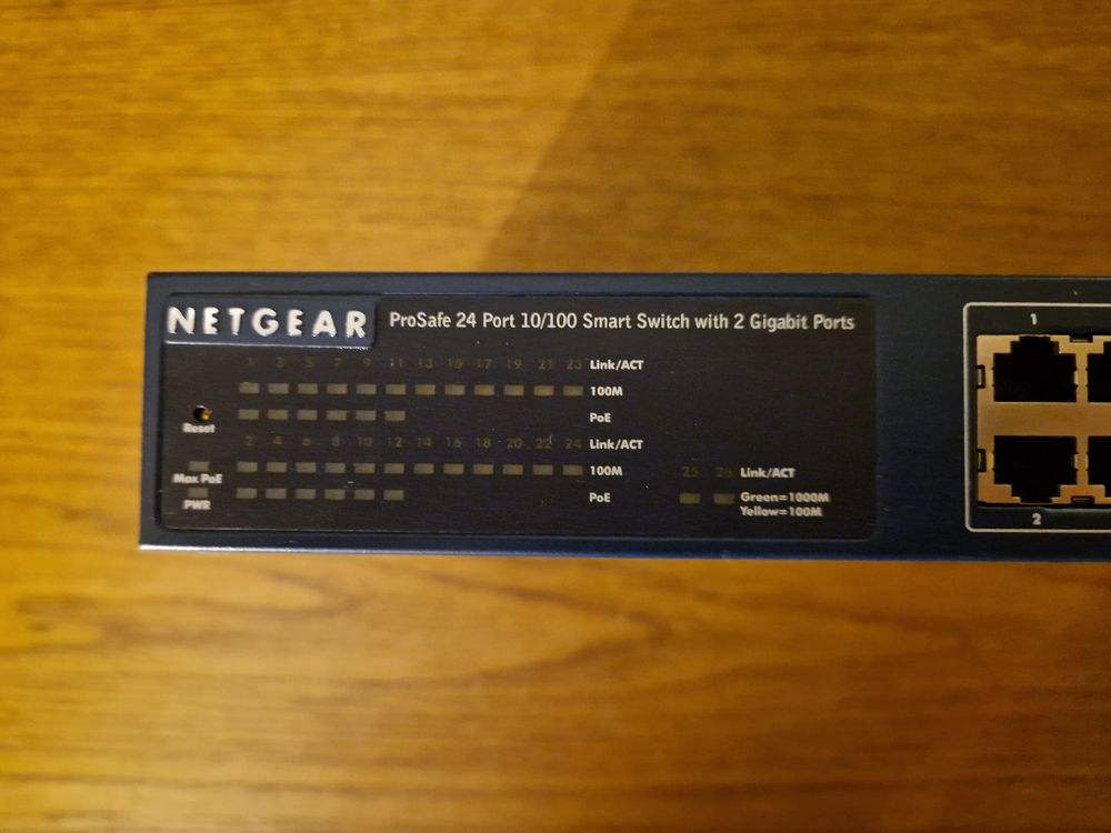 Netgear FS726TP POE Netzwerk 26Port Switch (Gebraucht) in Zürich für ...
