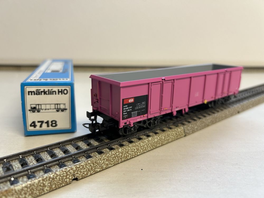 Märklin 4718 Offener Güterwagen SBB H0 | Kaufen auf Ricardo