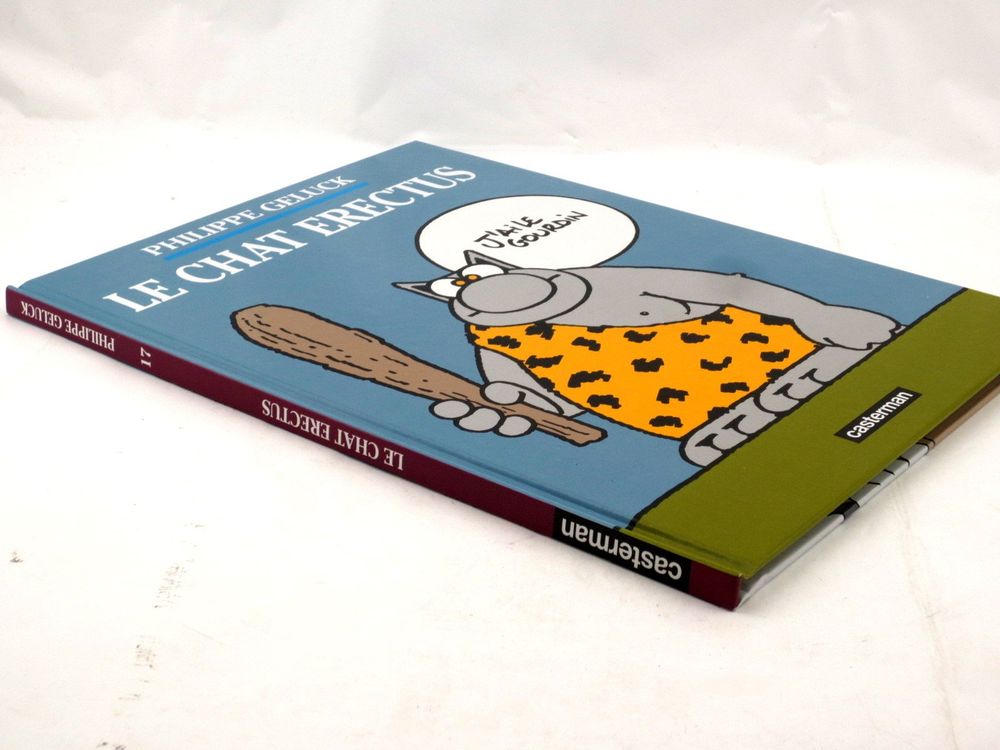 Philippe Geluck BD Le Chat Erectus, état impeccable | Kaufen auf Ricardo