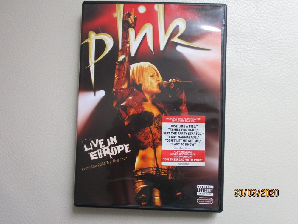 Pink - P!nk: Live in Europe (Gebraucht) in Liestal für CHF 4.5 – mit ...