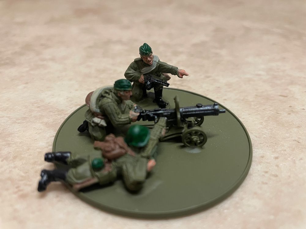 BOLT ACTION - SOVIET ARMY - MAXIM MMG GUN (Neu (gemäss Beschreibung ...