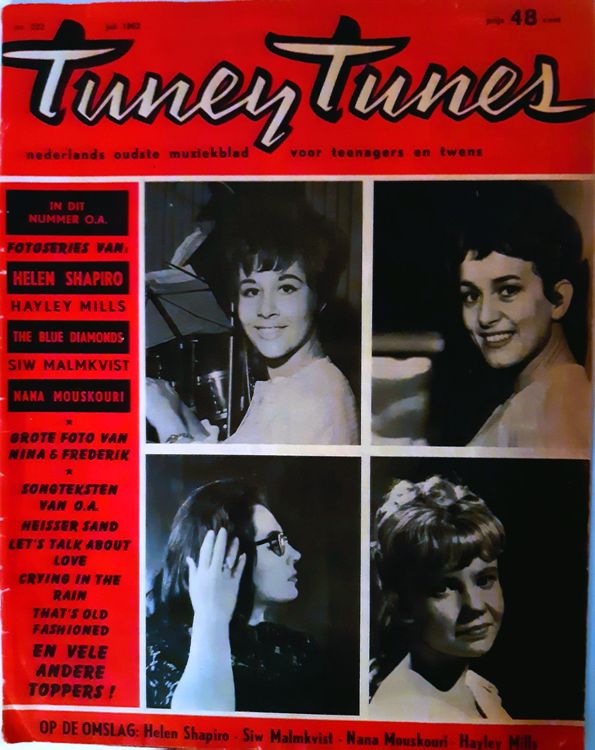 Tuney Tunes - Johnny Hallyday / Helen Shapiro / Blue Diamond | Kaufen ...