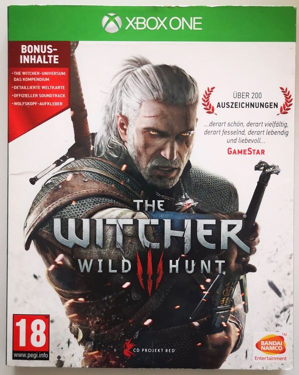 The Witcher: Wild Hunt - XBOX ONE komplett mit Bonus-Inhalte | Kaufen ...