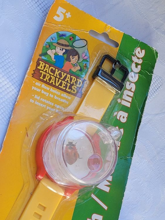 🎈Vintage Uhr Kinder/Insekten fangen und beobachten OVP (Neu und ...