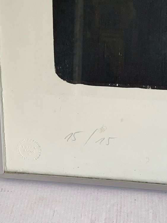 Josef Felix Müller (1955)grosses Lithographie Handsigniert (Gebraucht ...