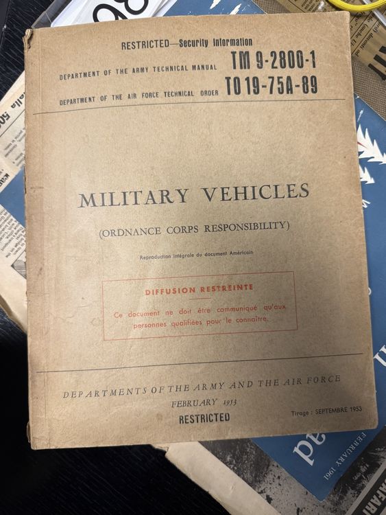 Department of the army technical manual (1953) (Gebraucht) in Vésenaz ...