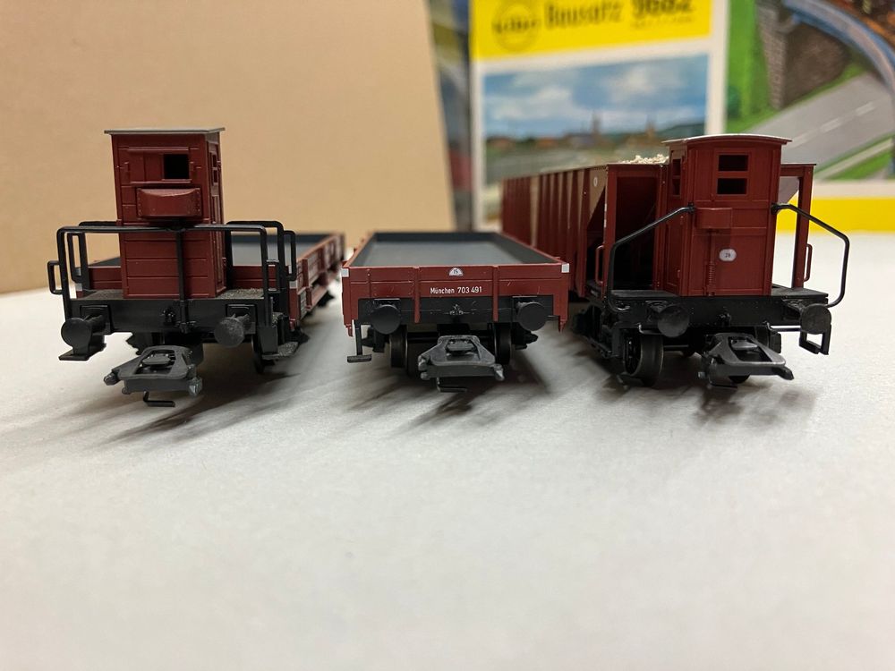 Märklin 47901 Wagen-Set "Gleisbauzug mit Draisine" der DRG | Kaufen auf ...