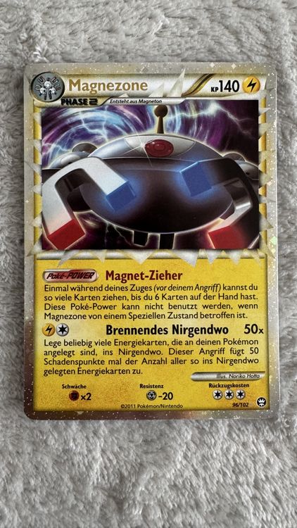 Magnezone 96/102 Holo Pokemon Karte (Neu (gemäss Beschreibung)) in ...