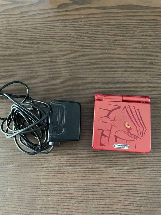 Rare ORIGINAL Gameboy Advance SP Groudon Pokemon Edition (Gebraucht) in ...