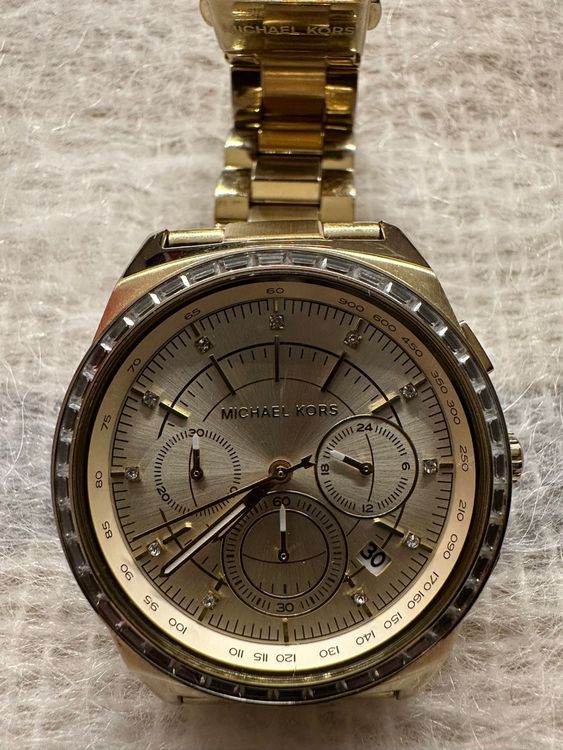 Michael Kors Damenuhr gold MK6421 Chronograph (Gebraucht) in Muttenz ...