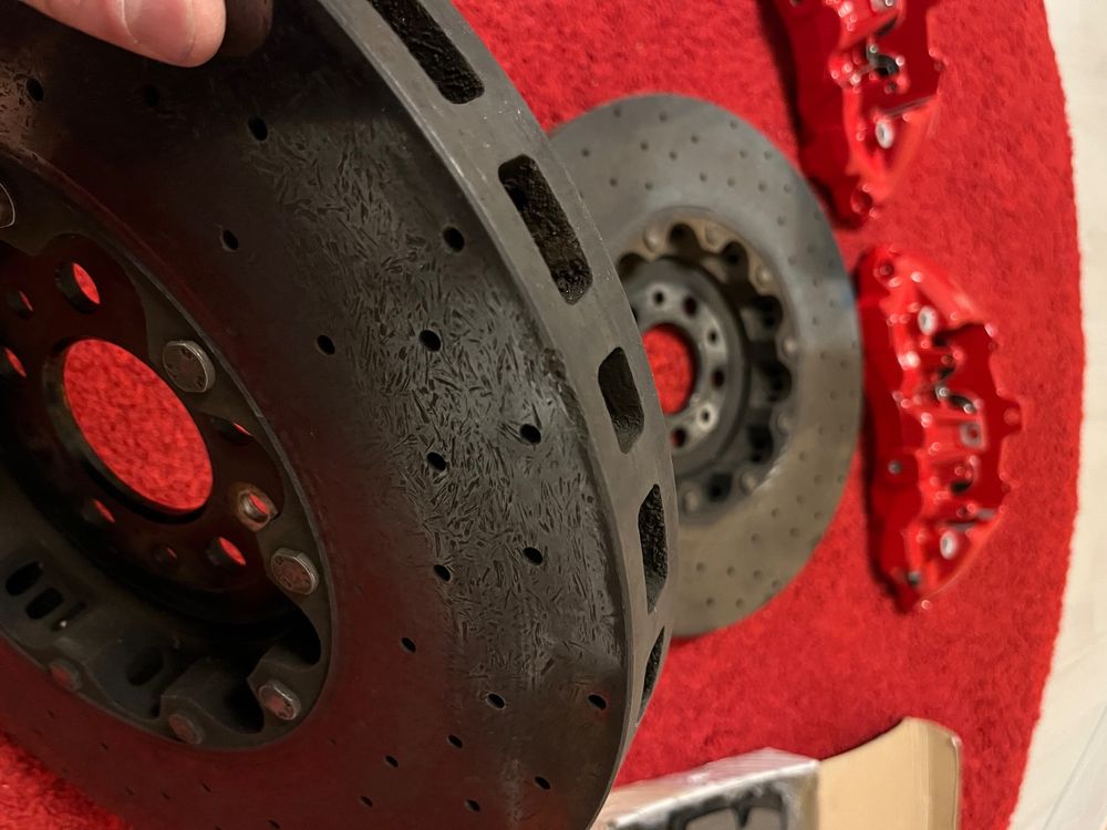 Front brakes CCB Brembo Giulia Stelvio Quadrifoglio Ferrari (Neu ...