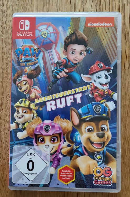 Paw Patrol Abenteuerstadt Ruft Nintendo Switch (Gebraucht) in Waldstatt ...