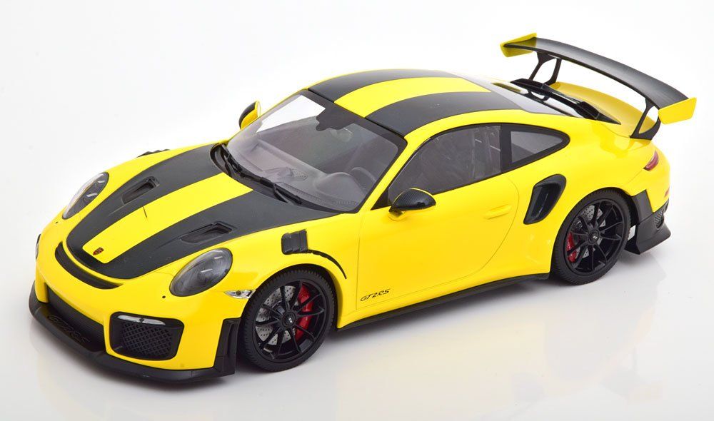 Porsche 911 GT2 RS 2018 gelb/schwarz Limited 1/18 PMA NEU lt (Neu und ...