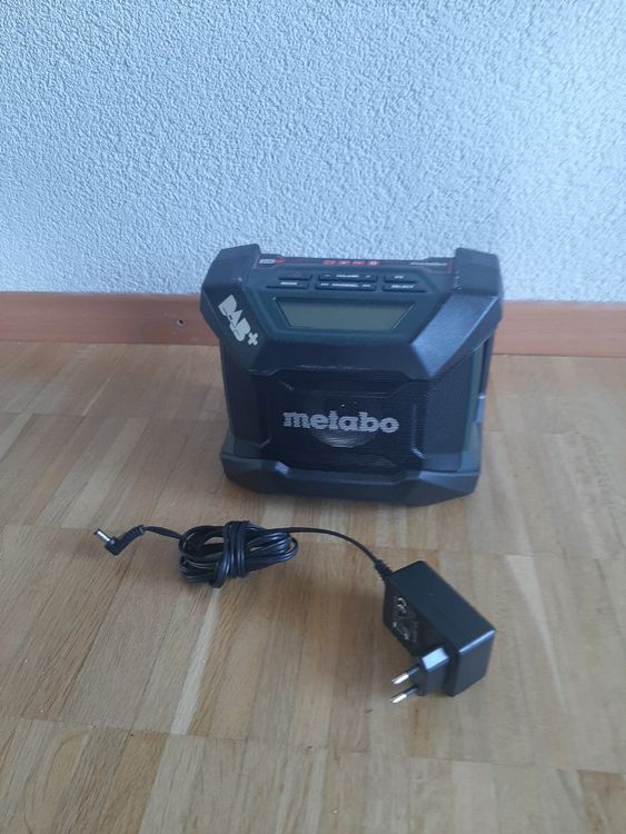 Baustellenradio Metabo R12-18 DAB+ BT (Neu (gemäss Beschreibung)) in ...