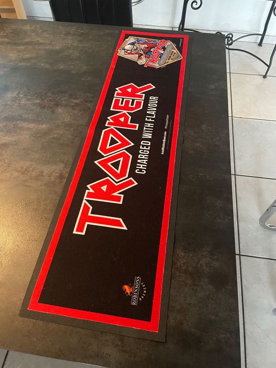 Tapis de Bar Iron Maiden Bière Trooper (Gebraucht) in Vallamand für CHF ...