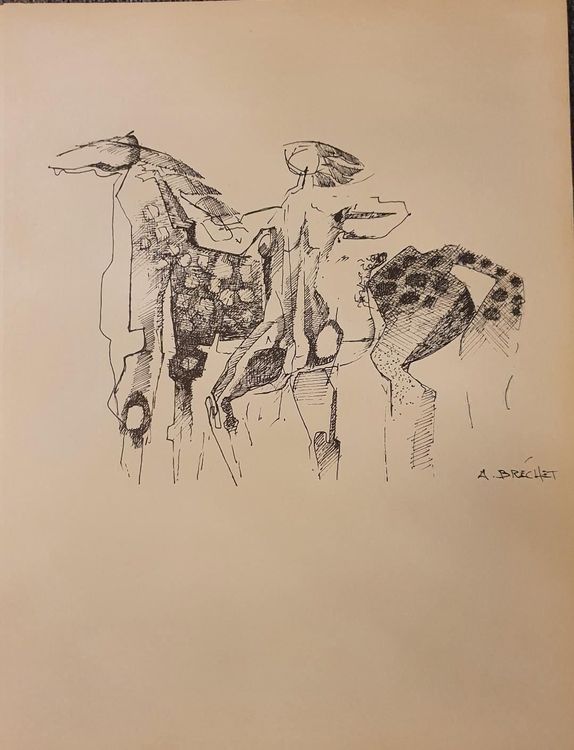 André Bréchet, 15 reproduct. "Le Cheval" | Kaufen auf Ricardo