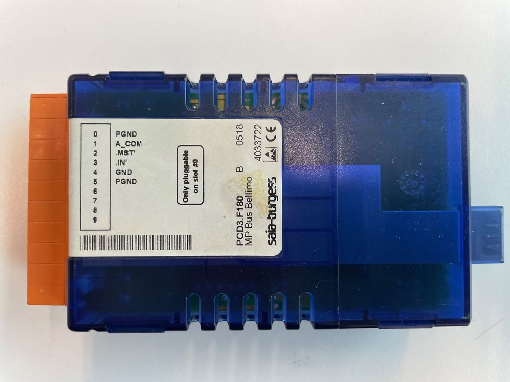 Saia-Burgess F180 PCD3.F180 MP Bus Bellimo Karte | Kaufen auf Ricardo