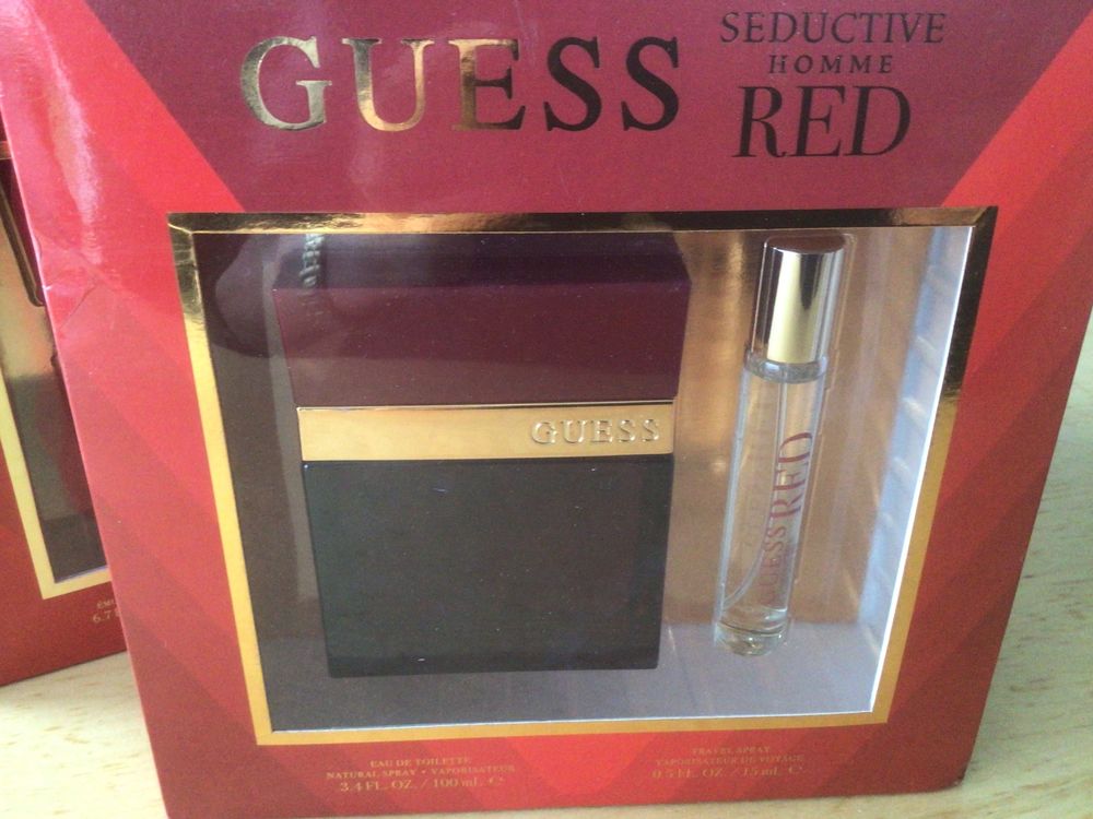 GUESS seductive red men 100ml and Travel Spray | Kaufen auf Ricardo