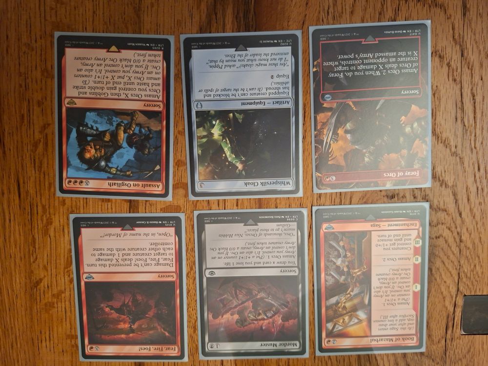 Magic the Gathering EDH Commander Deck Saruman LOTR (Neu (gemäss Beschreibung)) in Burgdorf für ...