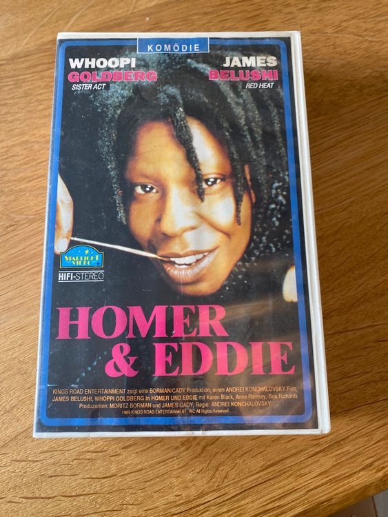 Whoopi Goldberg Film Homer & Eddie VHS Kassette Top Zustand (Gebraucht ...