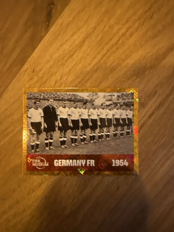 FIFA Museum Sticker: Deutschland FR 1954, WM 2026 Panini (Gebraucht) in ...
