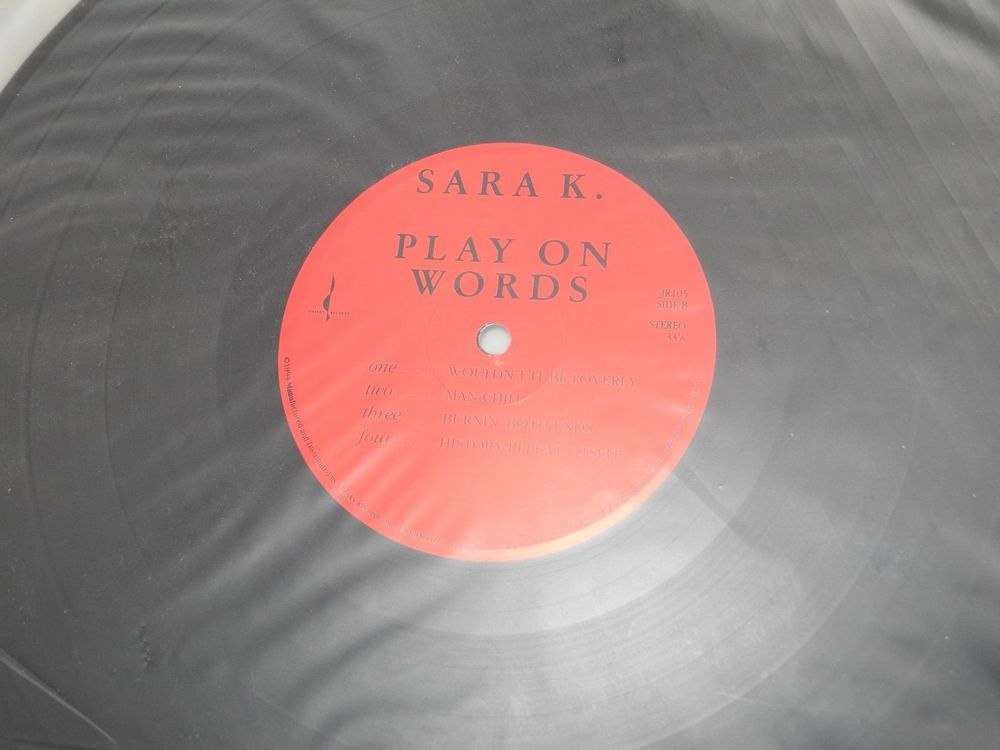 AUDIOPHILE CHESKY- SARA K. -PLAY ON WORD (Neu (gemäss Beschreibung)) in Fahrwangen für CHF 26 ...