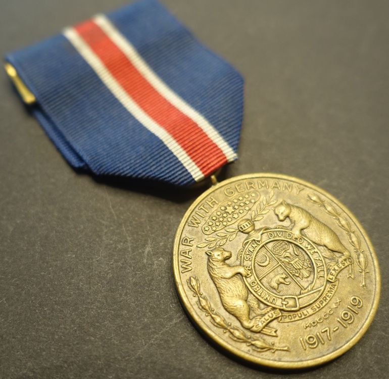 USA Missouri National Guard Service Medal - 1917- 1919 1.WK (Gebraucht ...
