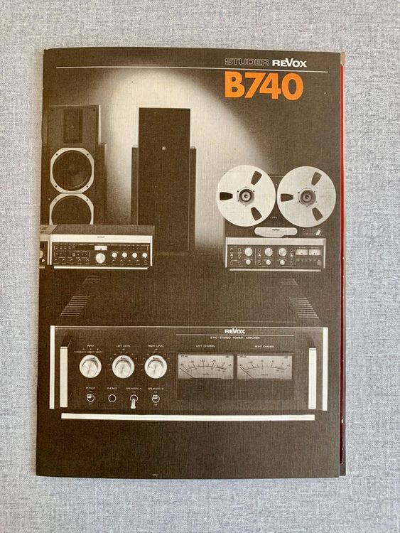 ORIGINAL VINTAGE REVOX A740 TESTBERICHTE (Neu (gemäss Beschreibung)) in ...