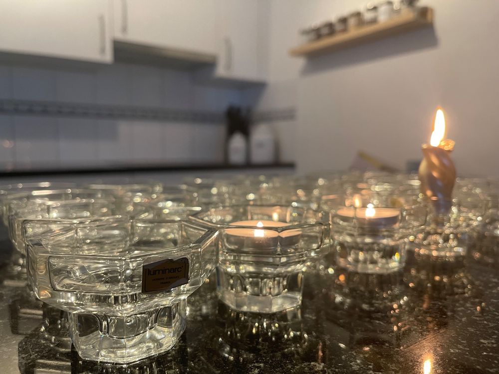 8er Set Teelichthalter Luminarc Octime Vintage Kristallglas (Gebraucht) in Winterthur für CHF 1 ...
