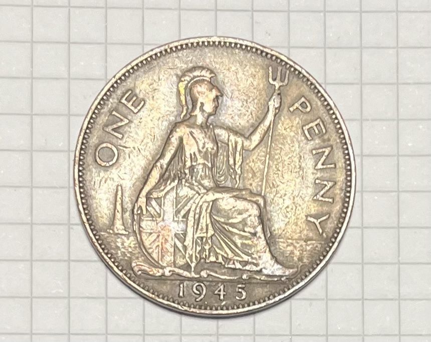 Pièce GB 1 Penny 1945, George VI, Collection | Kaufen auf Ricardo