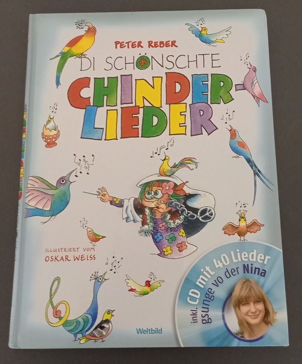 *SCHÖNSTE KINDERLIEDER* VON PETER REBER; MIT CD UND SIGN. | Kaufen auf ...