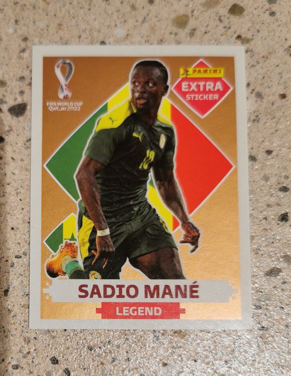 Panini WM 2022 EXTRA Sticker: Sadio Mane / Bronze | Kaufen auf Ricardo