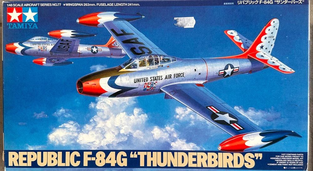 Tamiya F-84G 1/48 (Gebraucht) in Dietikon für CHF 18 – mit Lieferung auf Ricardo kaufen