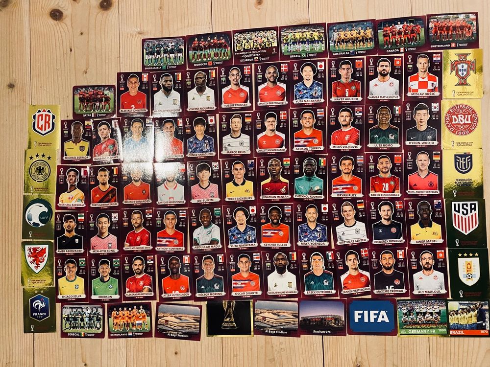Panini Sticker WM 2022 - 100 stk | Kaufen auf Ricardo
