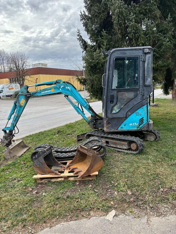 Airman AX 17 U4/ 2009/ 4490h/ Raupenbagger/ Minibagger | Kaufen auf Ricardo