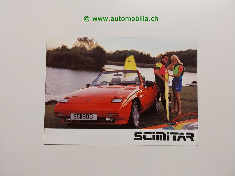 Reliant Scimitar 1989/03 Prospekt deutsch (Gebraucht) in Weingarten ...