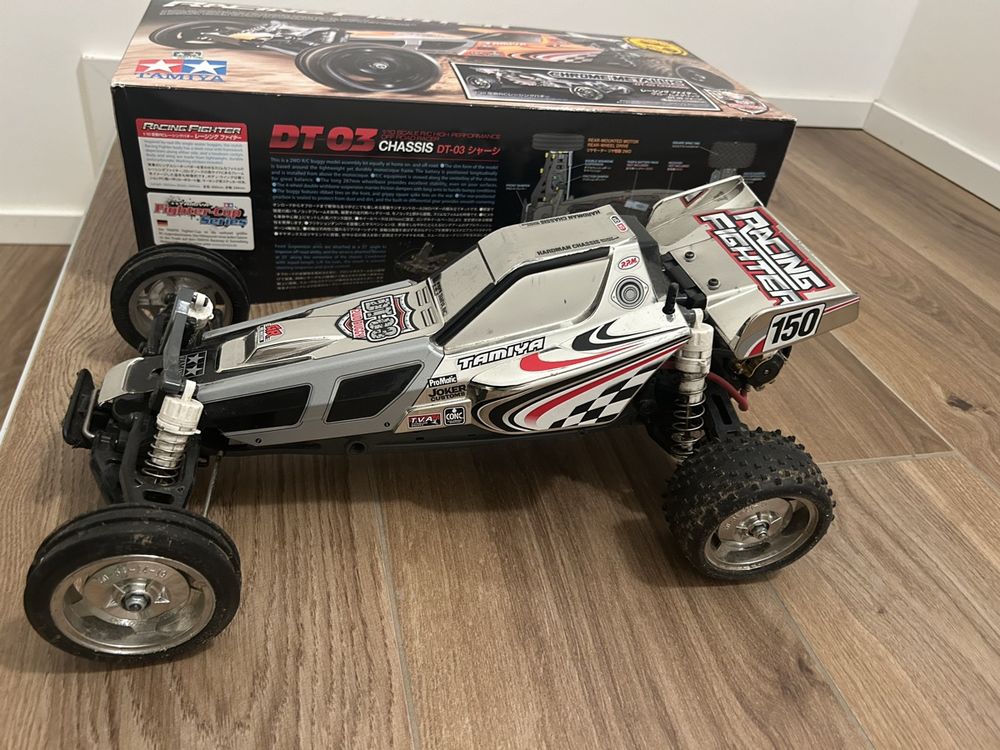 Tamiya Racing Fighter DT03 CHROME EDITION (Gebraucht) in Chambésy für ...